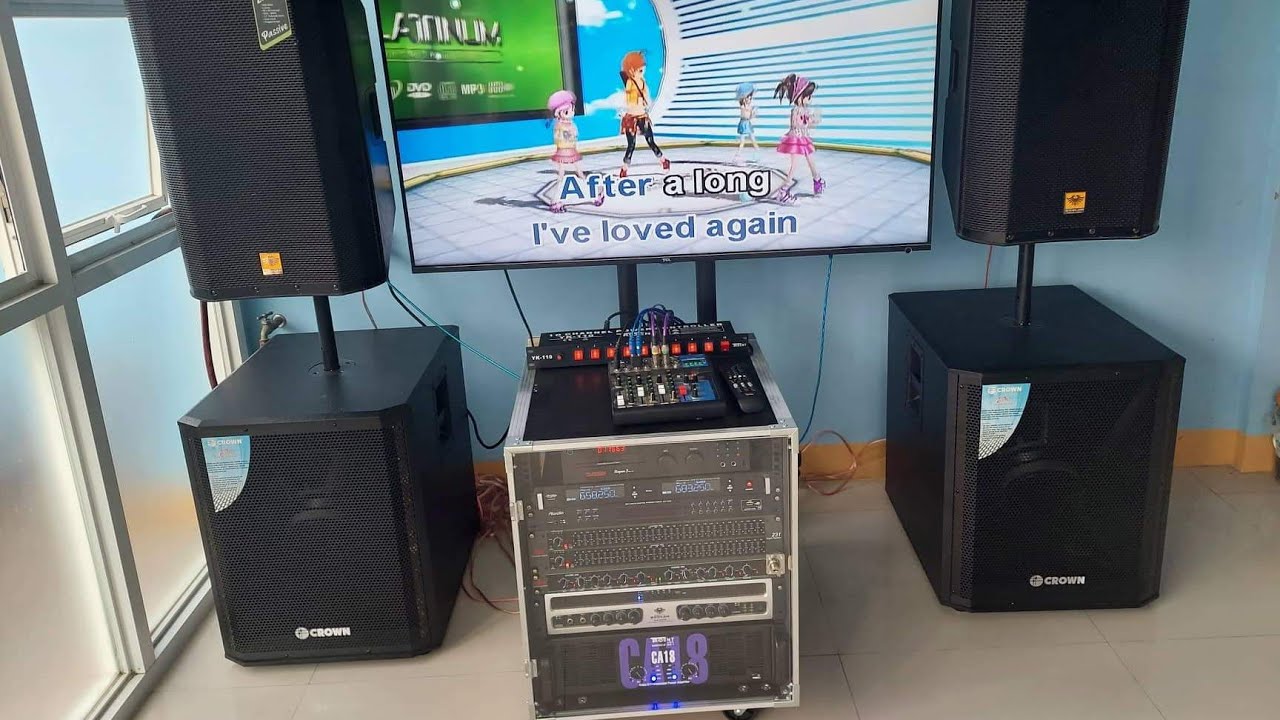 CROWN BF15SW PASSIVE SUBWOOFER | TRIDENT CA18 POWER AMPLIFIER | PANG ...