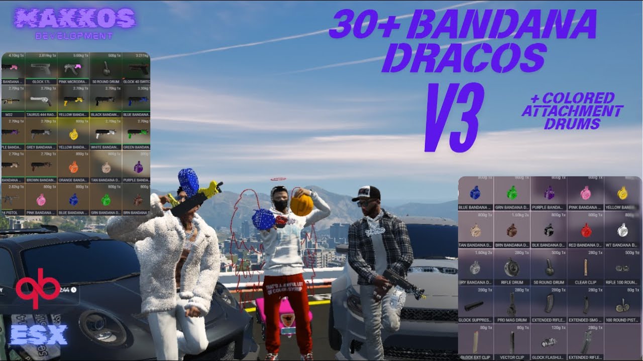 (NEW) Fivem Gang Weapons Pack Custom Weapons for FiveM Servers | Best ...