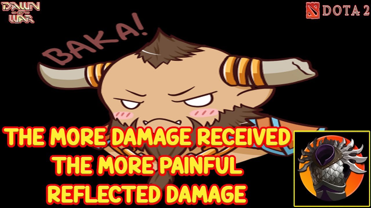 BLADE MAIL COMBO WITH CENTAUR's AURA - DAWN OF WAR DOTA 2 - YouTube