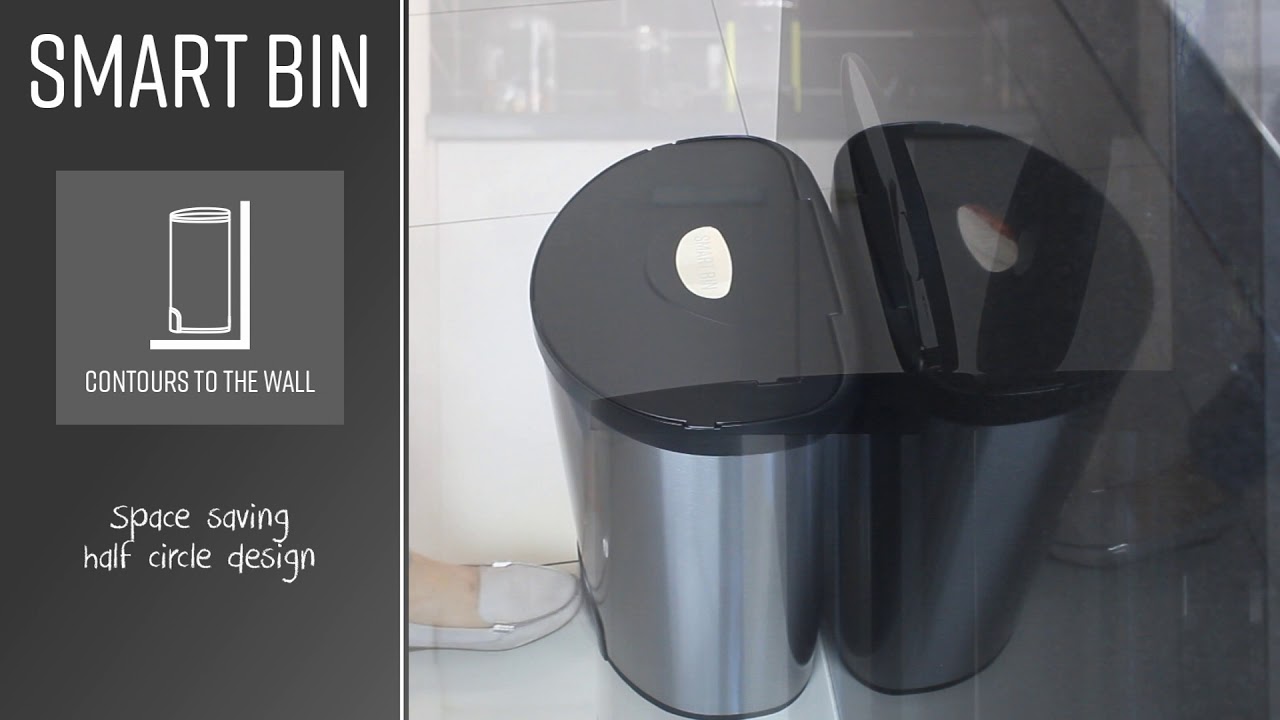 White Magic Smart Bin 18L - YouTube