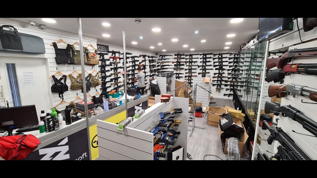 Bespoke Airsoft Is Back! New Showroom! - YouTube