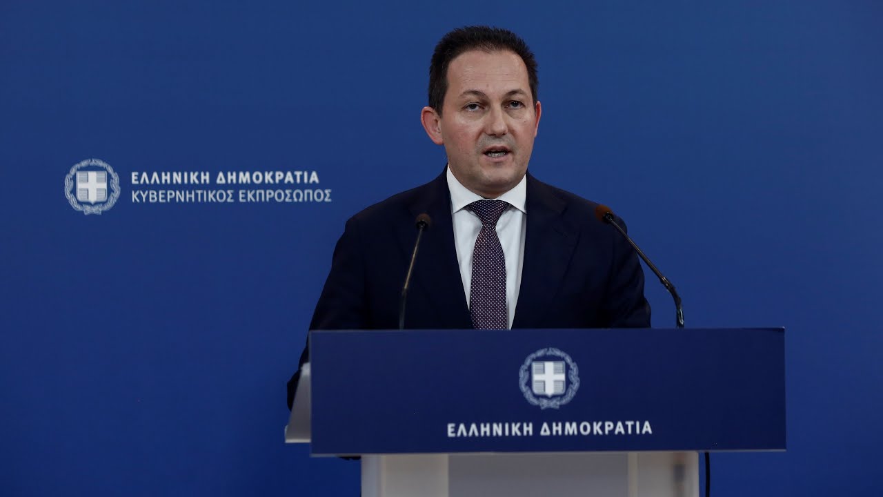 Eνημέρωση πολιτικών συντακτών από τον Κυβερνητικό Εκπρόσωπο Στέλιο ...