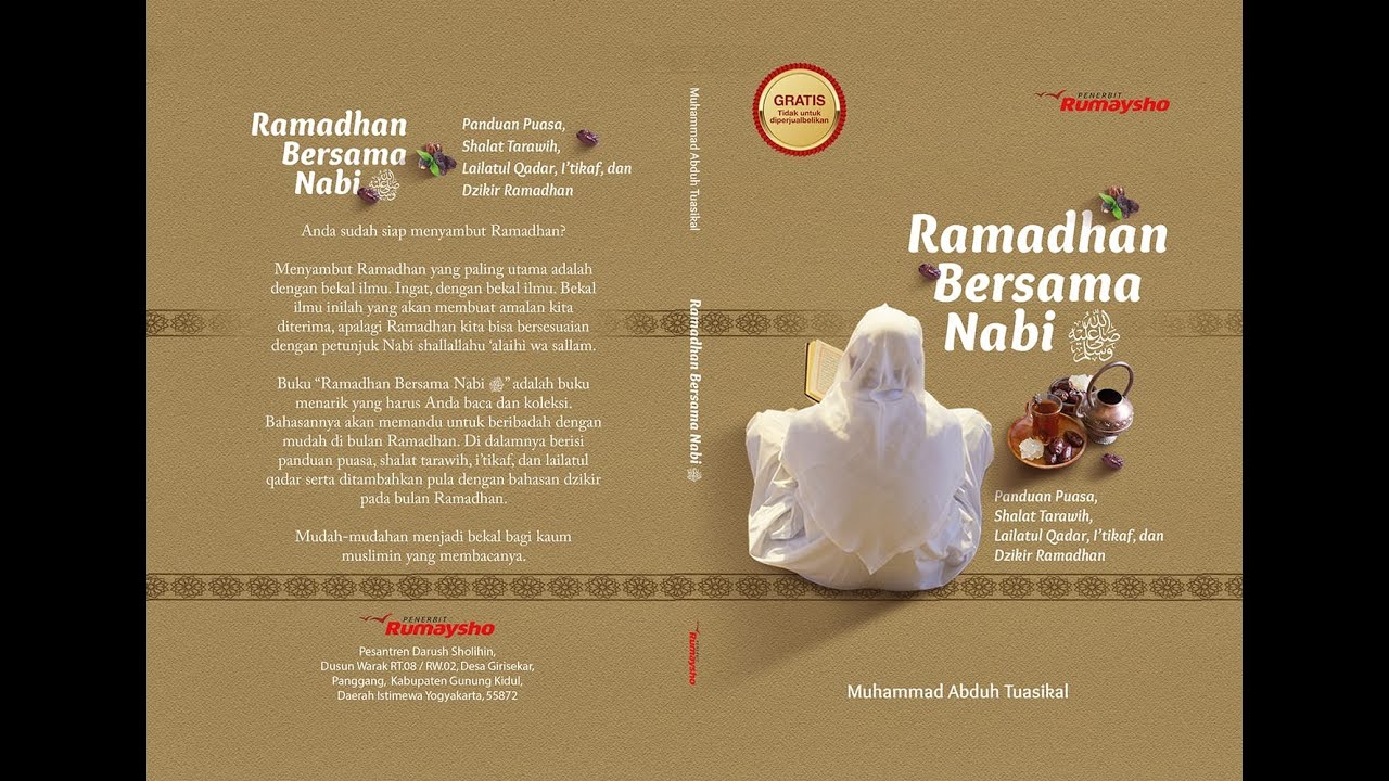 Ramadhan Bersama Nabi #Part 1 || Buku Karya Ustadz Muhammad Abduh ...