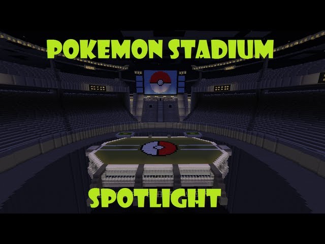 Pokemon Stadium Minecraft Schematics Pixelmon Kalos Pokemon's X & Y