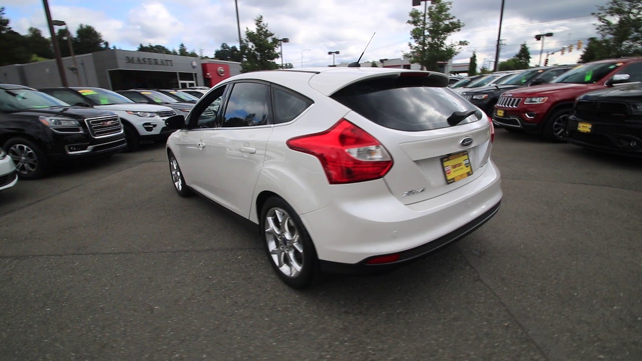 2014 Ford Focus Titanium | Oxford White | EL150166 | Redmond | Seattle ...