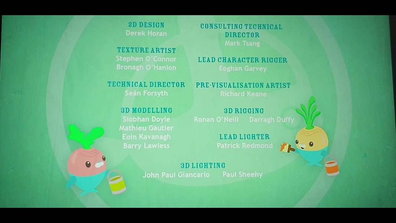 Octonauts End Credits (as of Season One) - YouTube
