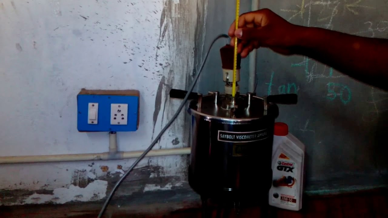 Saybolt Viscometer Diagram at Mickey Hopkins blog