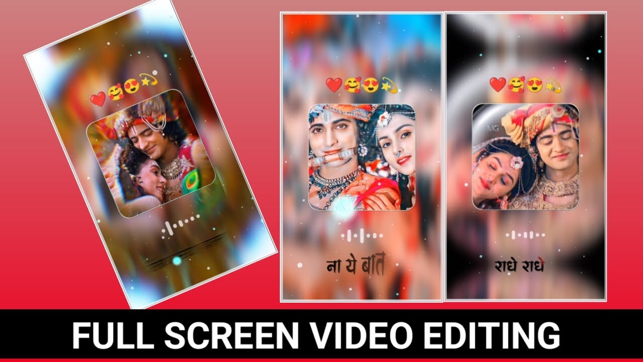 Kinemaster Full screen new WhatsApp status editing green screen remove ...