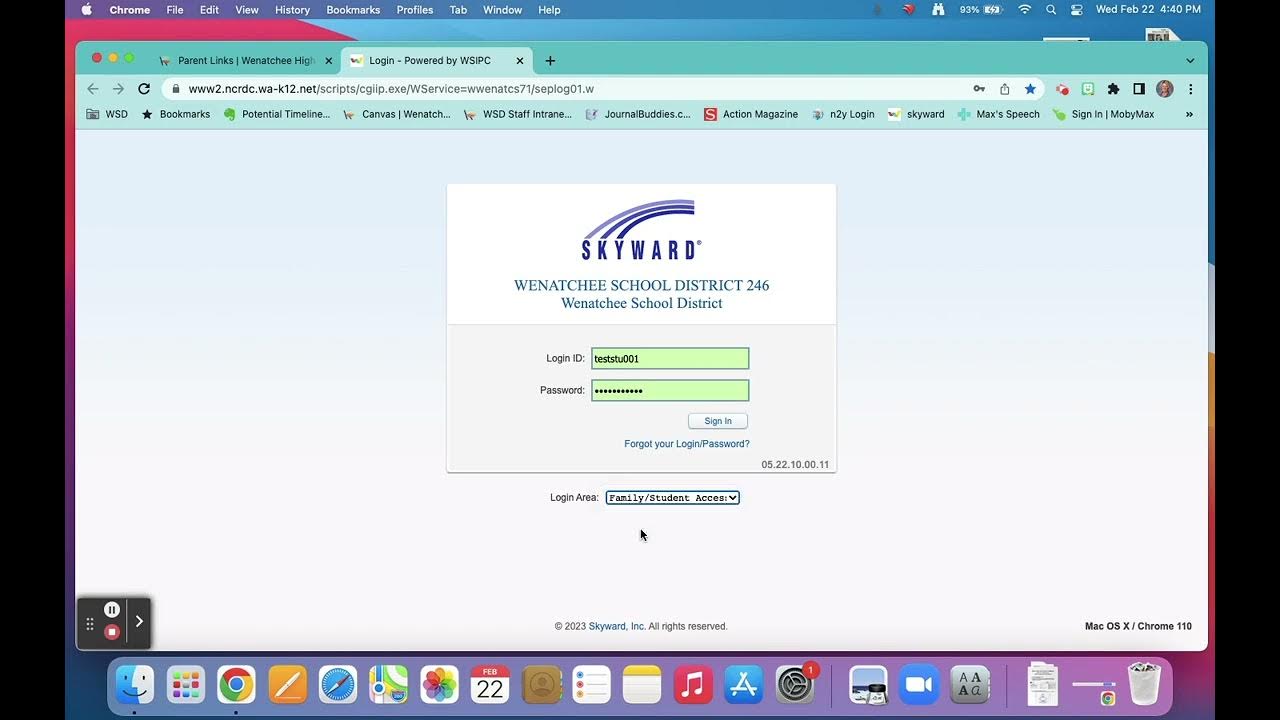 Skyward Family Access (English) - YouTube