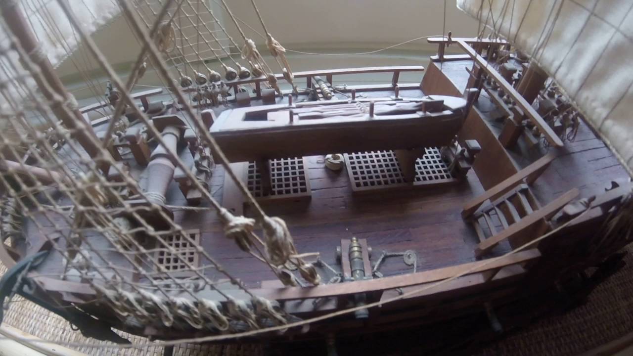 HMS Bounty 1789, Sail Wood Ship - YouTube
