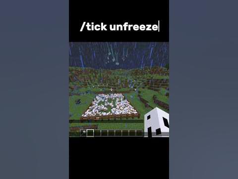 Minecraft tick freeze #minecraft #shorts - YouTube