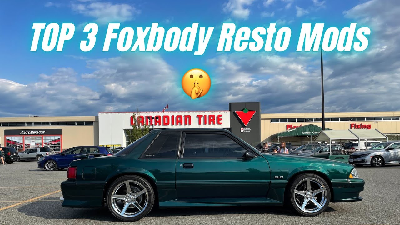Top 3 Fox body Mustang Restoration / Modification / Upgrades - YouTube