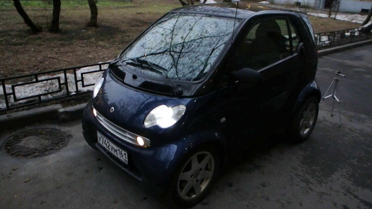 Smart Fortwo 2003 with sunroof - YouTube