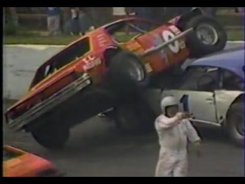 1985 ESPN FIGURE 8 RACING! RIVERHEAD RACEWAY NEW YORK! FULL SHOW! - YouTube