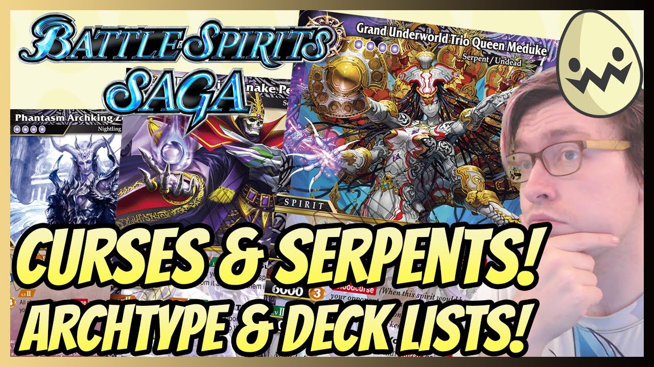 Battle Spirits Saga: Curses & Serpents! Archetype & Deck List! - YouTube