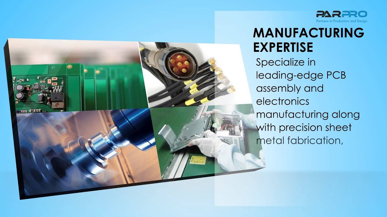 PARPRO – Design Solutions and Manufacturing Services - YouTube