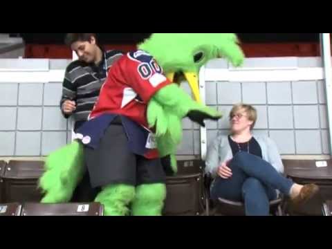 Kalamazoo Wings Mascot Slappy Rules of the Game 2013-2014 - YouTube