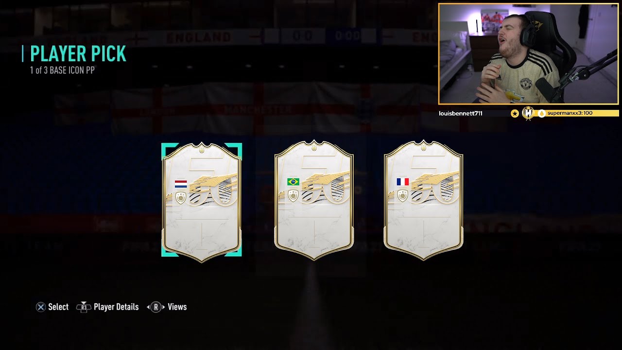 INSANE BASE ICON PLAYER PICK & MID OR PRIME ICON PACK! #FIFA21 ULTIMATE ...