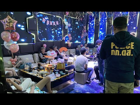 Police raided Diamond KTV Bar - YouTube