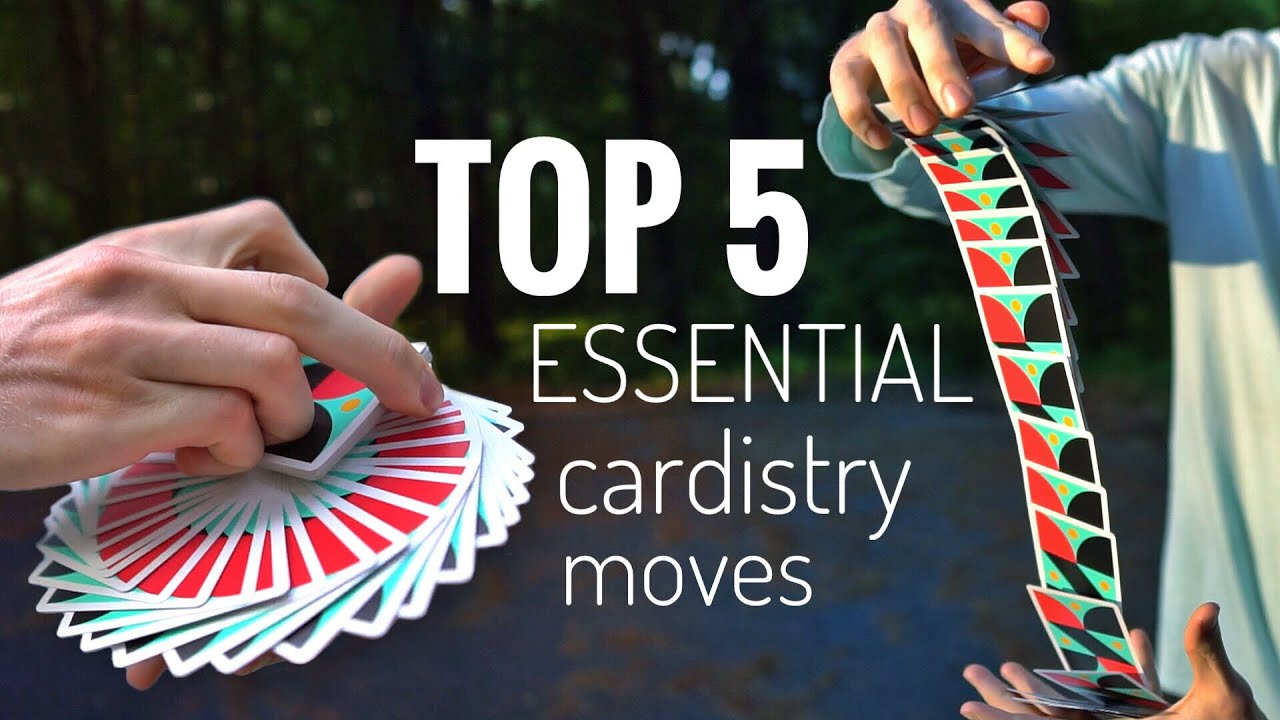 Top 5 ESSENTIAL Cardistry Moves you NEED to know!! - YouTube