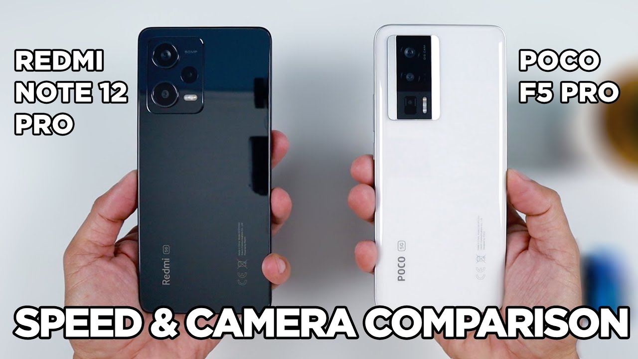 Redmi Note 12 Pro vs POCO F5 Pro SPEED TEST & CAMERA Comparison ...