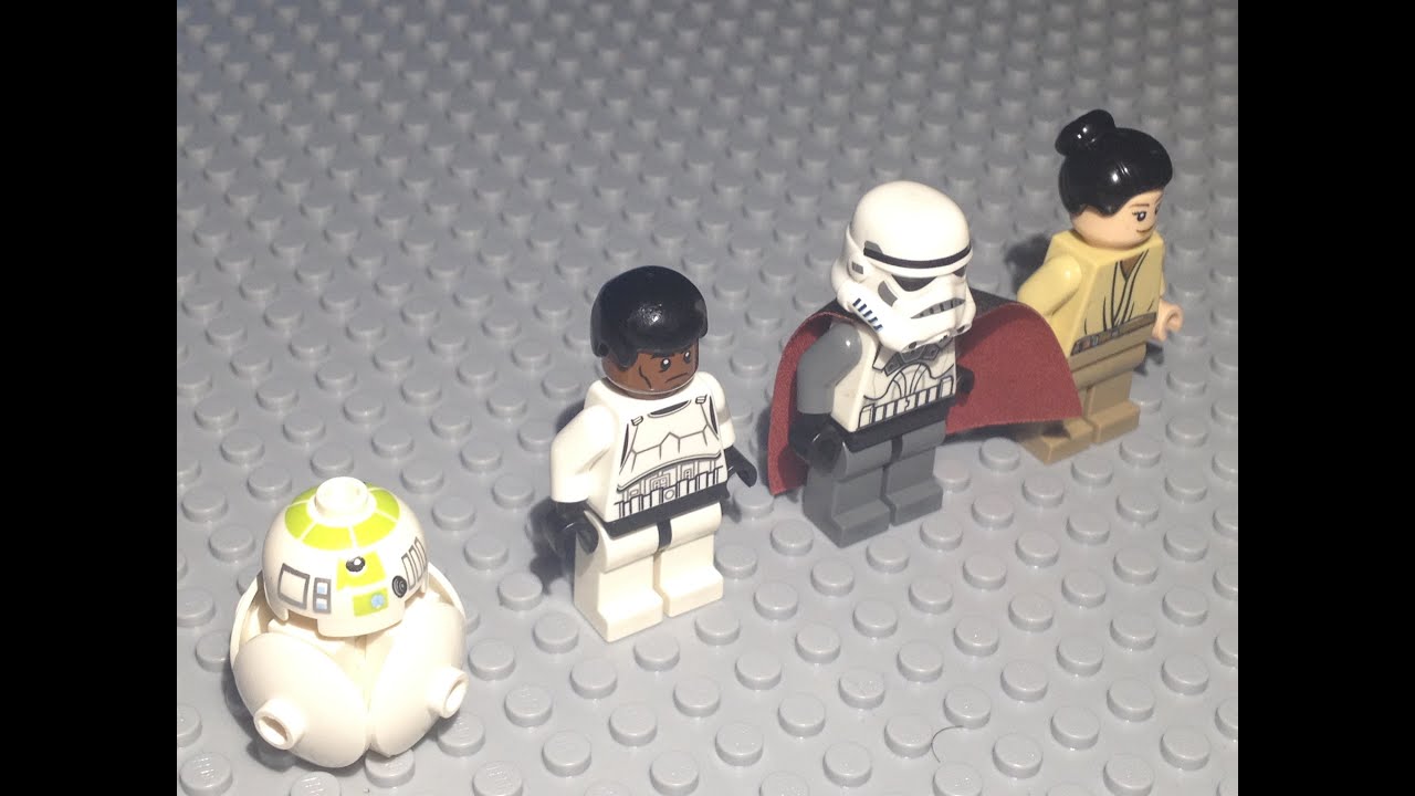 How to Build LEGO Star Wars The Force Awakens Characters - YouTube