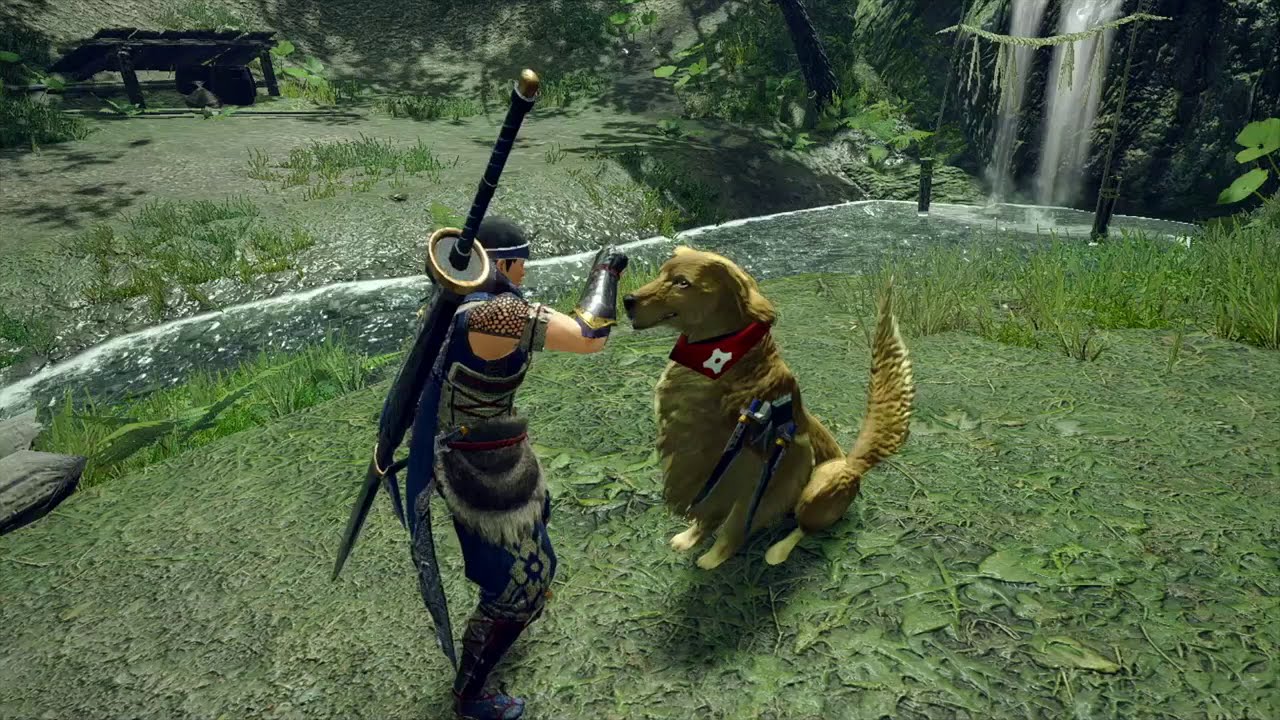 Monster Hunter Rise (Limited Bonus Preview) : Palamute Layered Armor ...