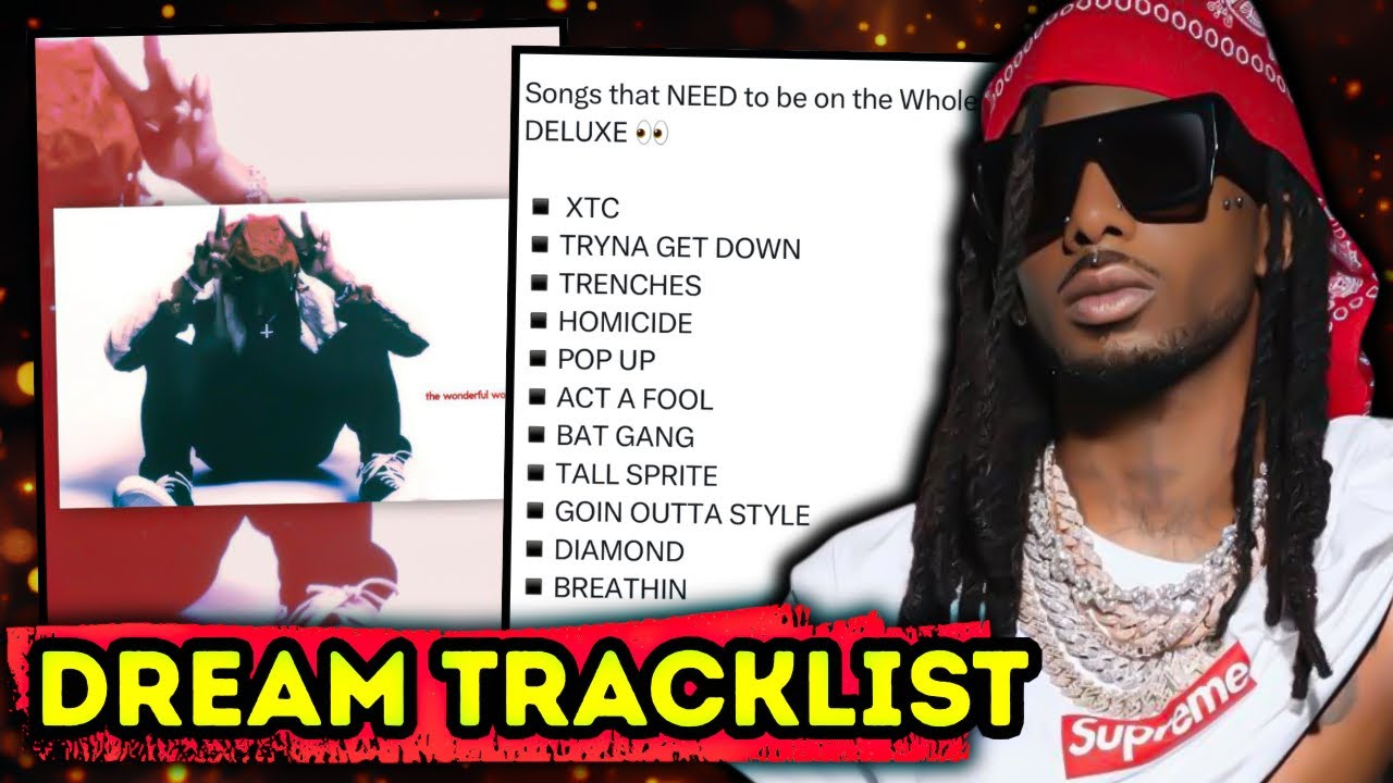 I Created The PERFECT Whole Lotta Red Deluxe Tracklist‼️ - YouTube