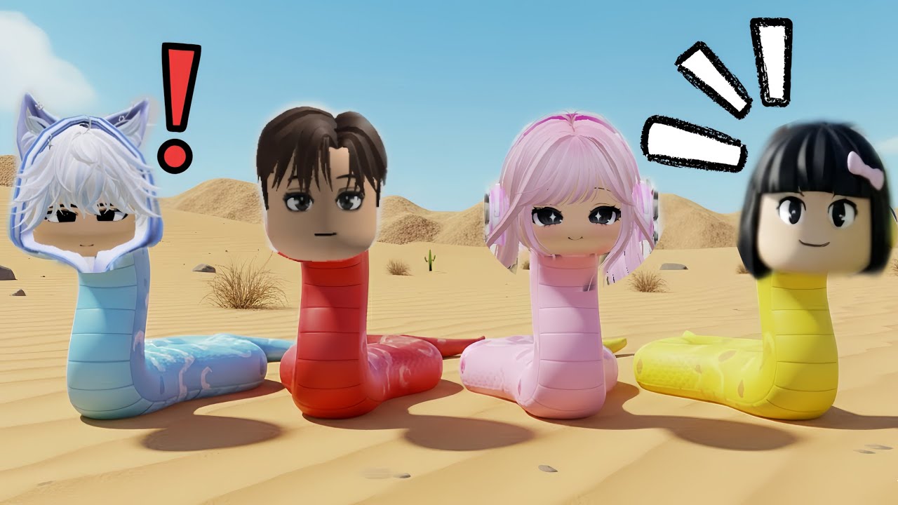 CHOKI BERSAMA YUTA MIO DAN CELINE MENJADI ULAR DI ROBLOX!!🔥🐍 | SNAKE ...