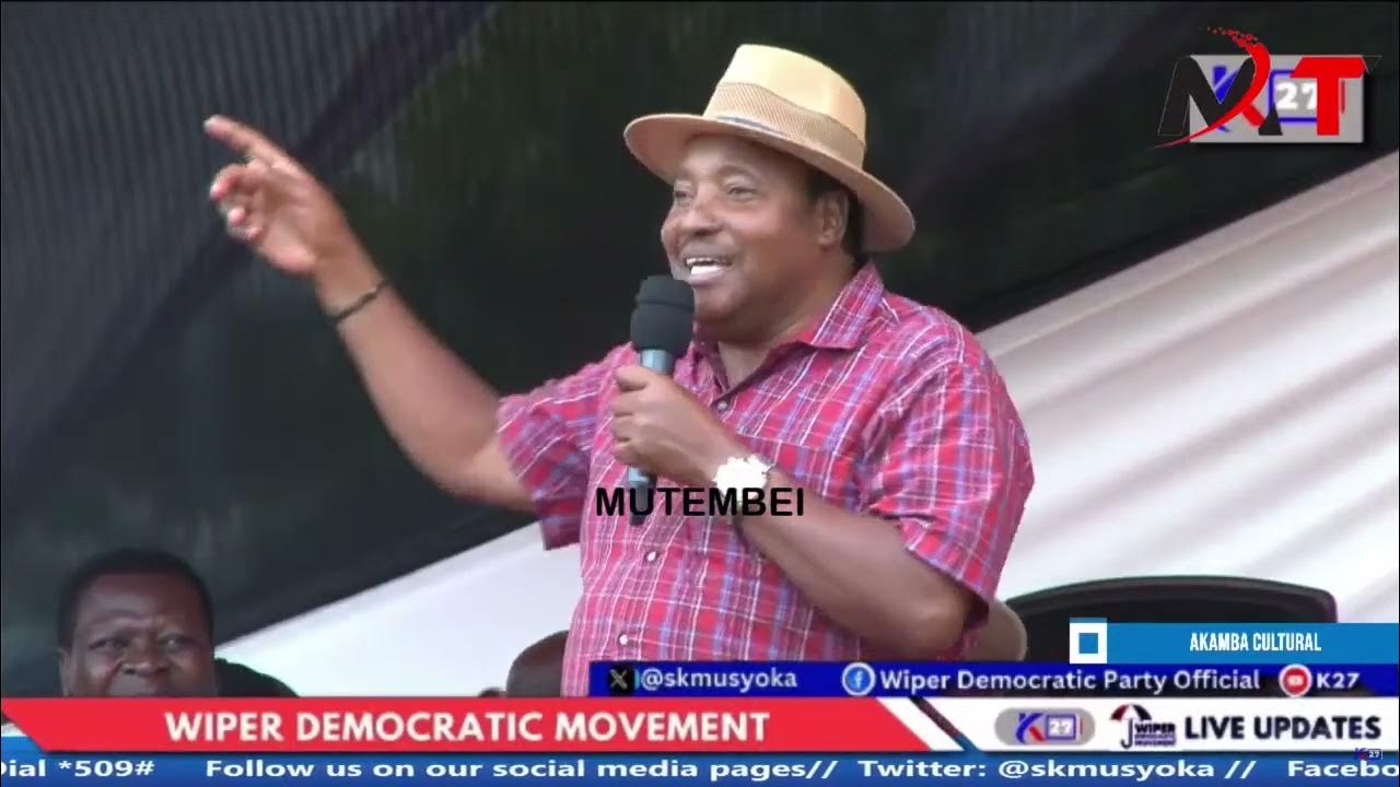 FORMER KIAMBU GOV WAITITU DELIVERS GREAT SPEECH IN MOMBASA AS HE ATTACKS PRESIDENT RUTO!! - YouTube