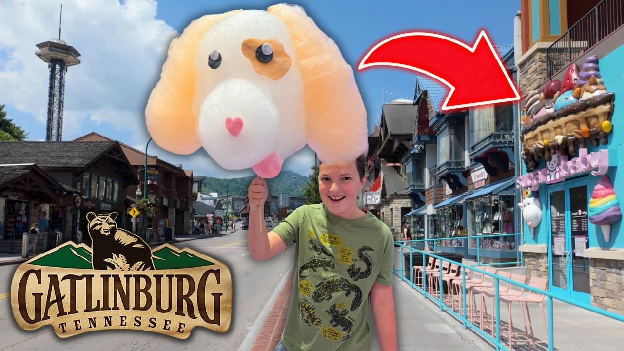 NEW Sugar Baby Gatlinburg Tennessee Sweet Shop | GIANT Character Cotton ...