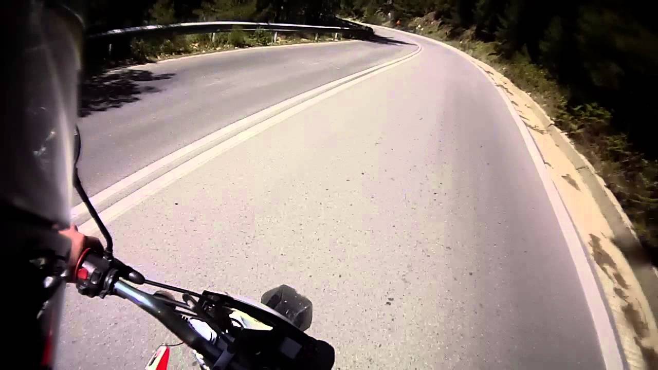 Aprilia RX/SX 50 canyon ride (Two up )(top speed) - YouTube