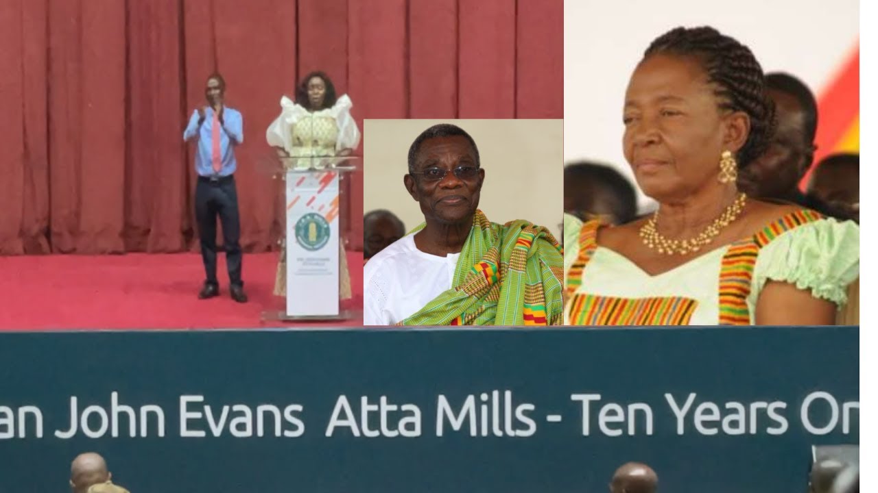 Prof Mills Wife Naadu Mills Message Delivered For the First Time At JEA ...