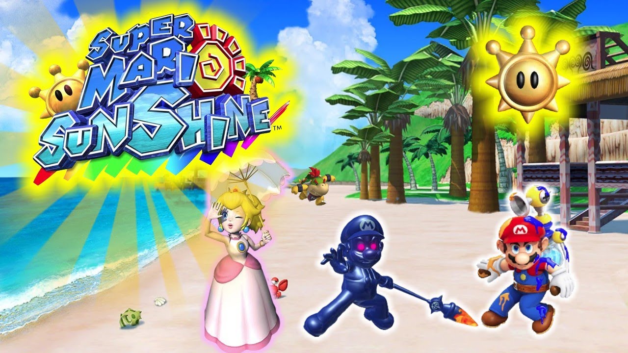 Super Mario Sunshine: First playthrough 100% #9 - Secret stars! - YouTube