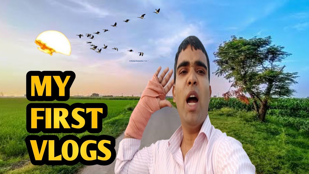 MY FIRST VLOGS || MY FIRST VIDEO ON YOUTUBE || BOSKVLOGS - YouTube