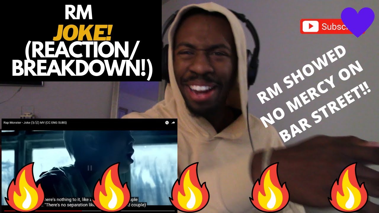 (RAP MONSTER WAS HUNGRY FOR BARS!) RAP FAN REACTION TO "BTS RM" - JOKE ...
