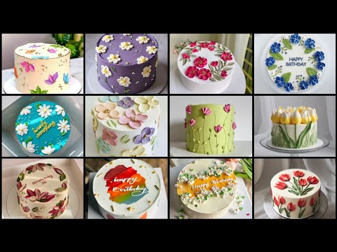 Pinterest Inspired Round Cake Decorating ideas | 50+ New Simple Cake Design for Beginners