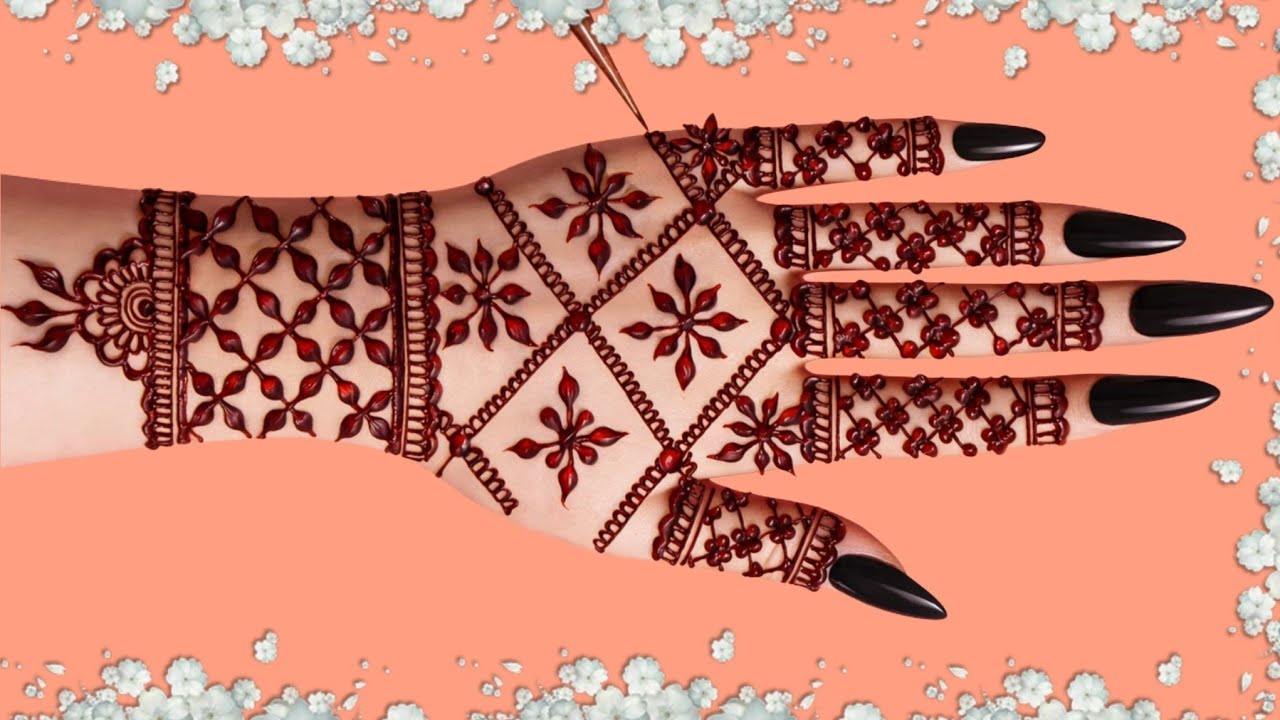 Simple Full Hand Mehandi Design / Mehandi ka Design / Jewellery Mehandi ...
