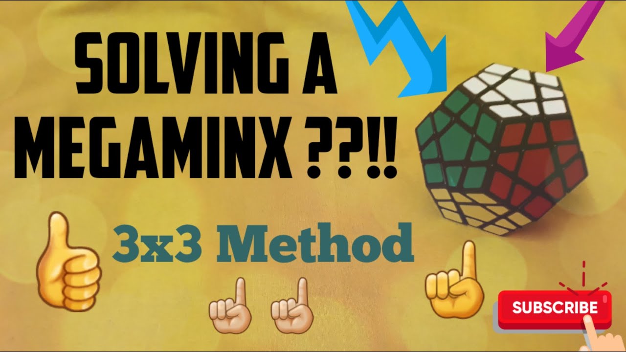 How To Solve A Megaminx With 3 3 Cube Formula YouTube How To Solve A Megaminx With 3 3 Cube Formula YouTube