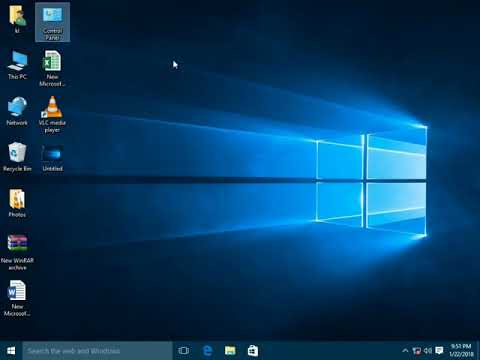 How to create fake desktop icons in Windows 10 - YouTube