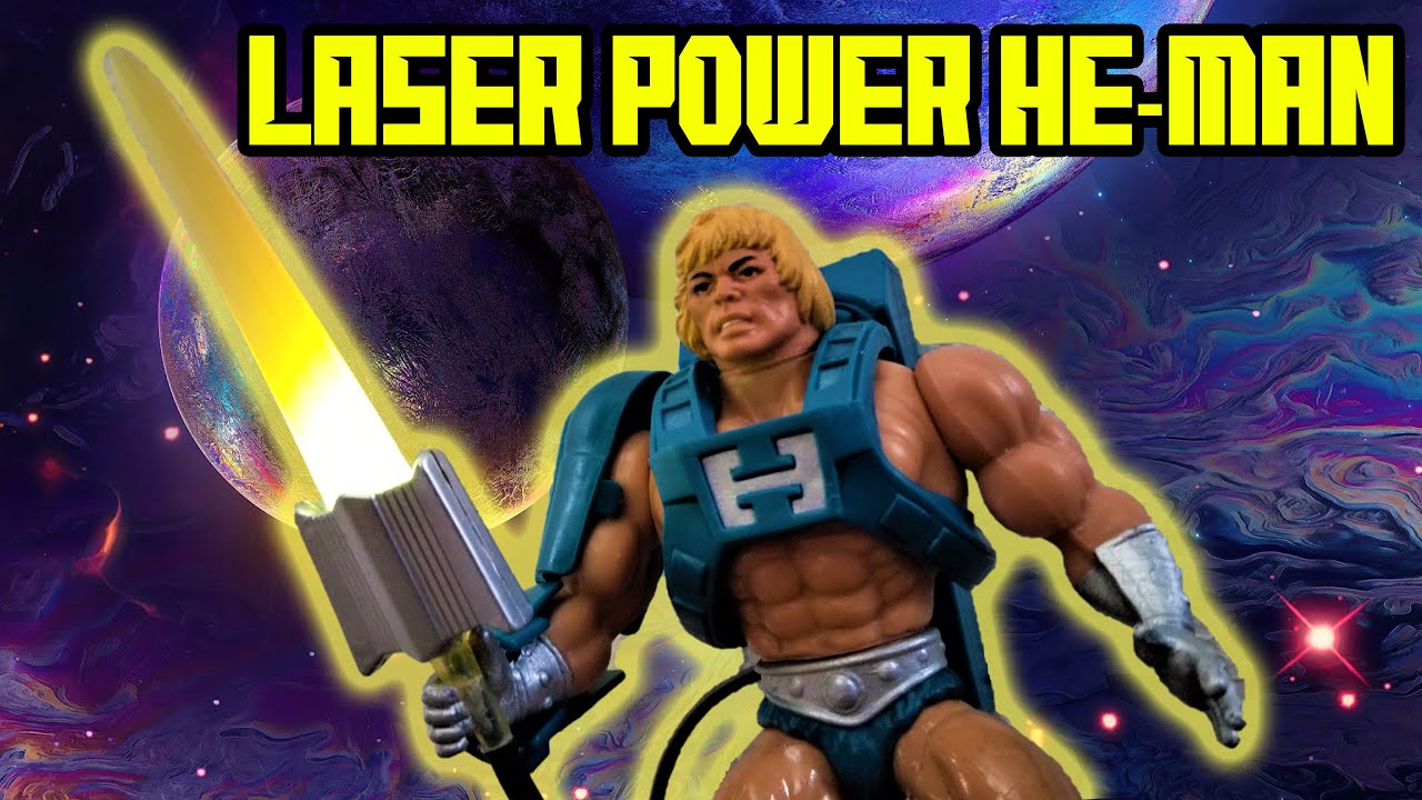 Laser Power He-Man: Spain version custom made using the original He-Man ...