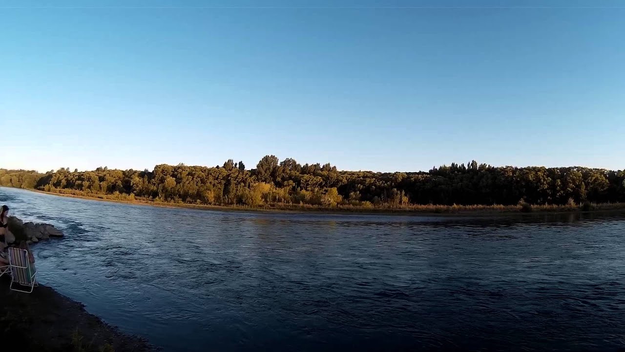 Río "Río Negro" General Roca. "El Parador" - YouTube