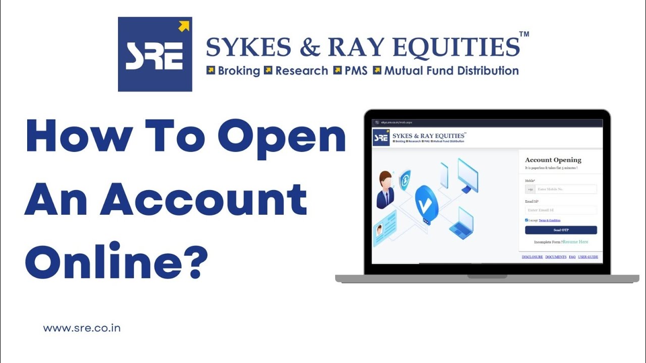 How to open an account online - YouTube