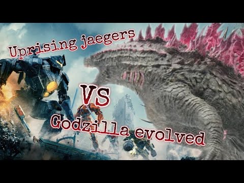 Rioter arena: Uprising jaegers vs Godzilla evolved - YouTube