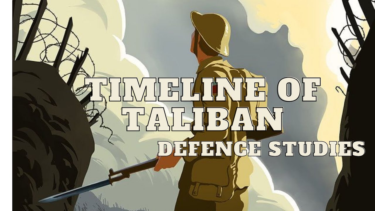 History of Taliban : timeline by defence studies defencestudies - YouTube
