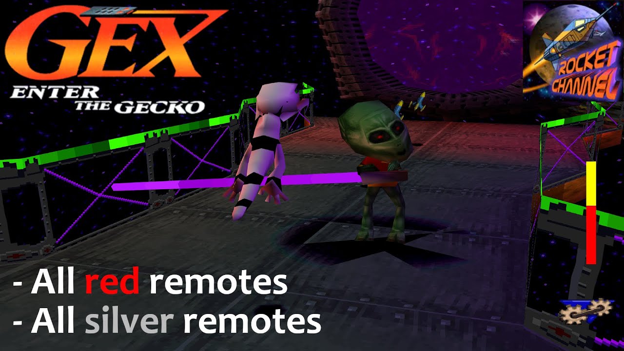 Gex: Enter The Gecko (PSX) - Rocket Channel | Pain In The Asteroids ...