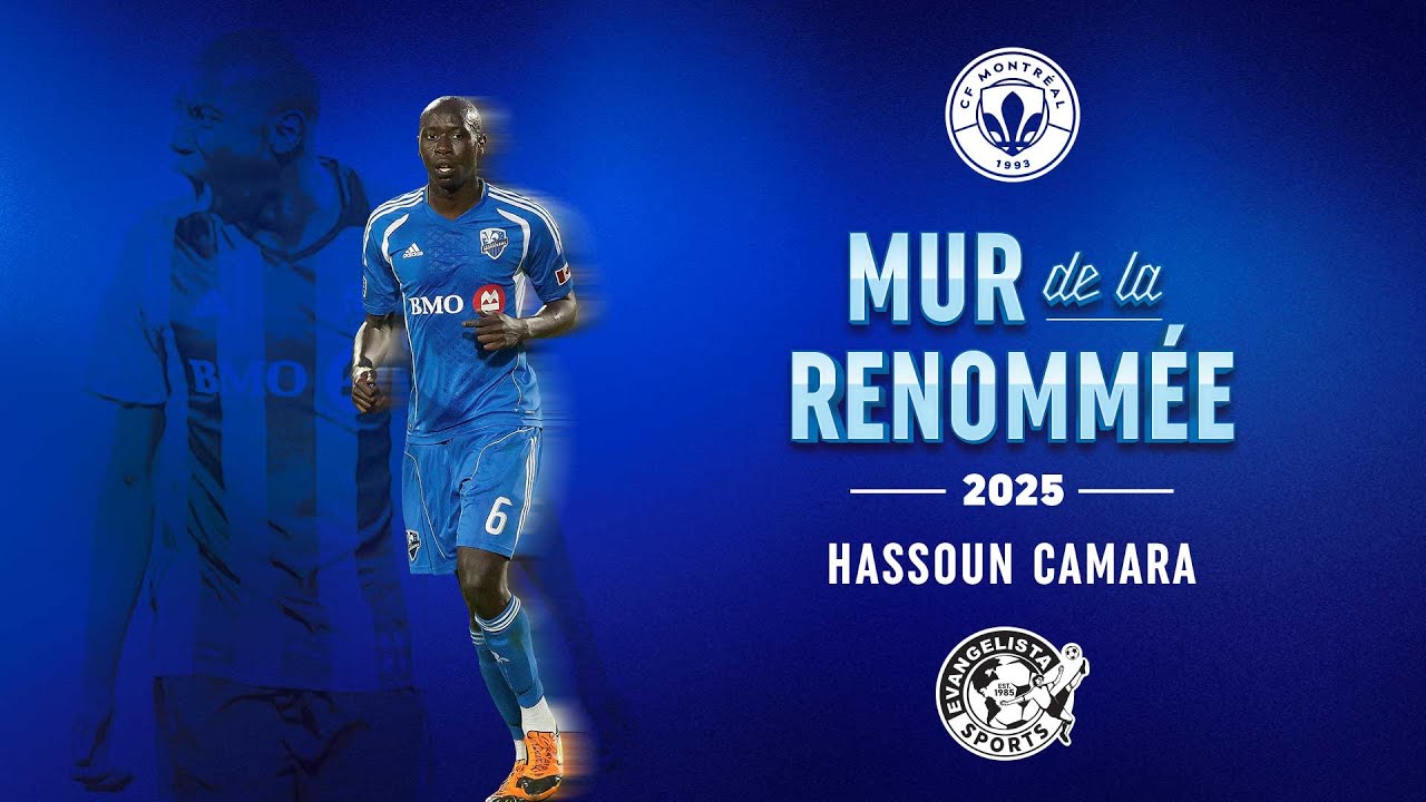 Une légende montréalaise sur le Mur 💙 Hassoun Camara, forever on the ...