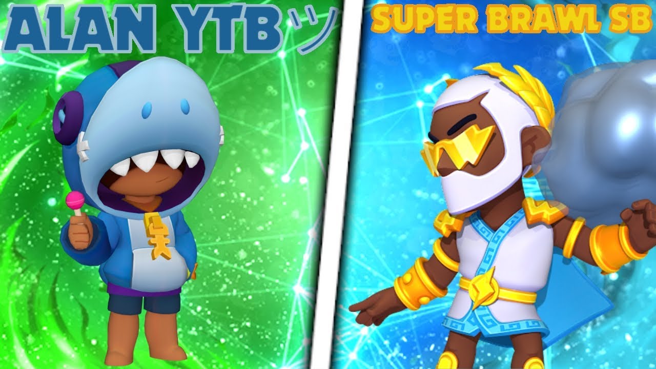 ALAN YTBツ vs SUPER BRAWL SB - Brawl Stars X1 - FASE 2 - YouTube