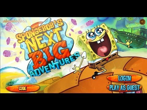 Spongebob Squarepants Movie Big Adventures! Sponge Out of Water Games ...