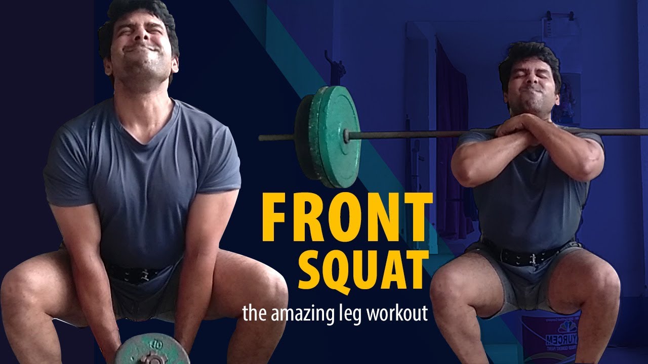front squat, the amazing leg workout | the fitlife - YouTube